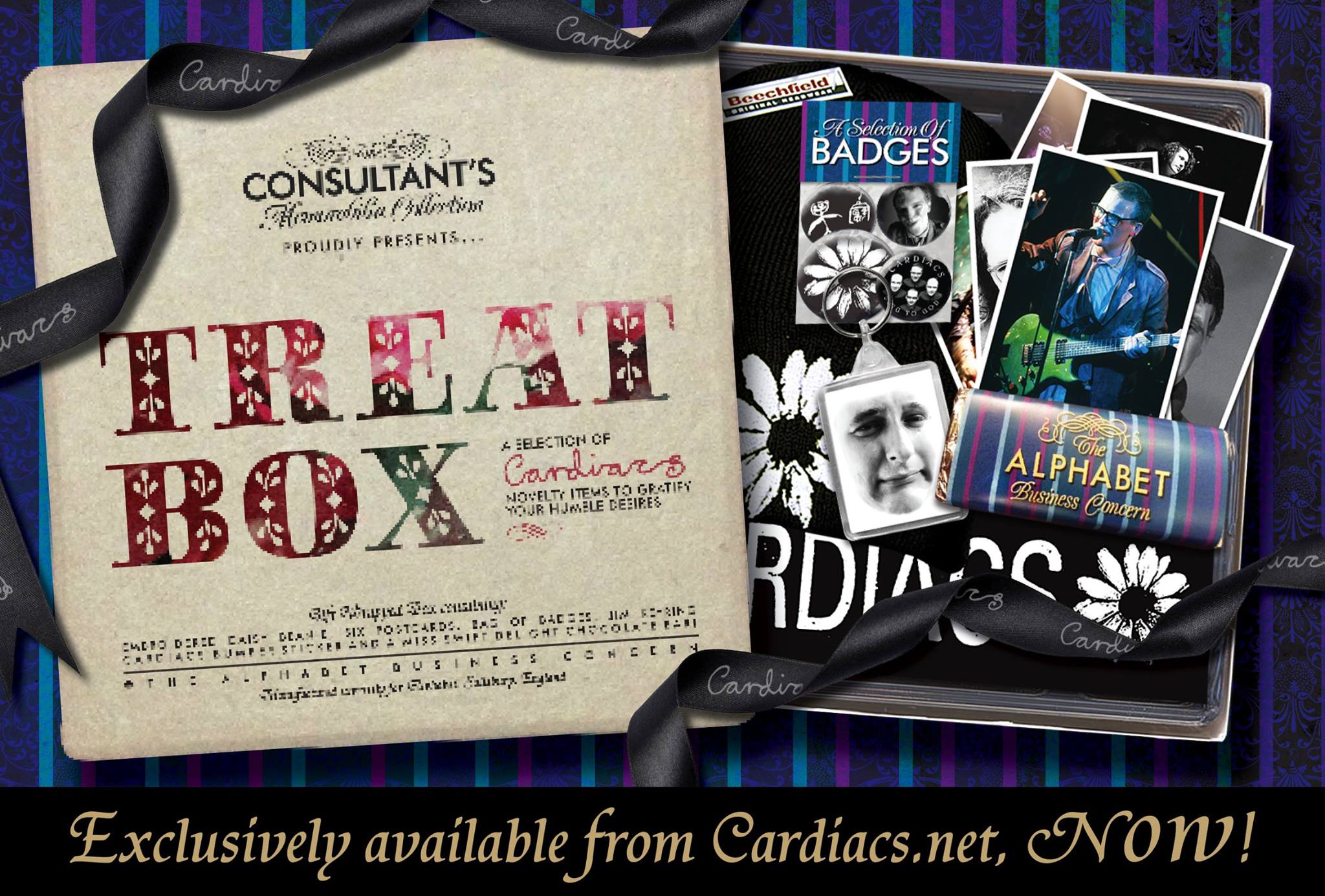 The Cardiacs Museum - Tim Smith Tribute Website » Cardiacs Treat Box ...